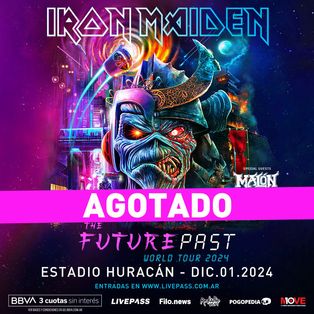 Entradas para IRON MAIDEN en Huracan - Livepass